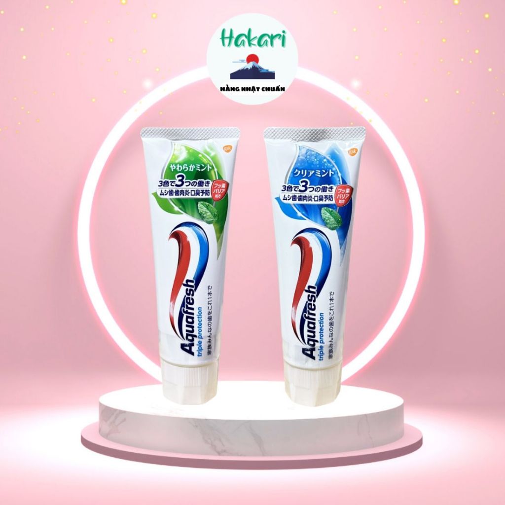 Kem đánh răng Aquafresh Triple Protection 140g Nhật Bản | Shopee Việt Nam