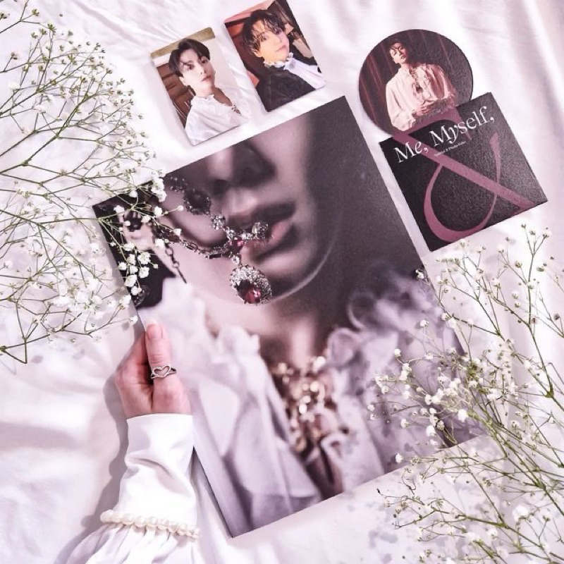 [ Chính Hãng ] Card ảnh Photobook Me, Myself & Jungkook Time diffrence ...