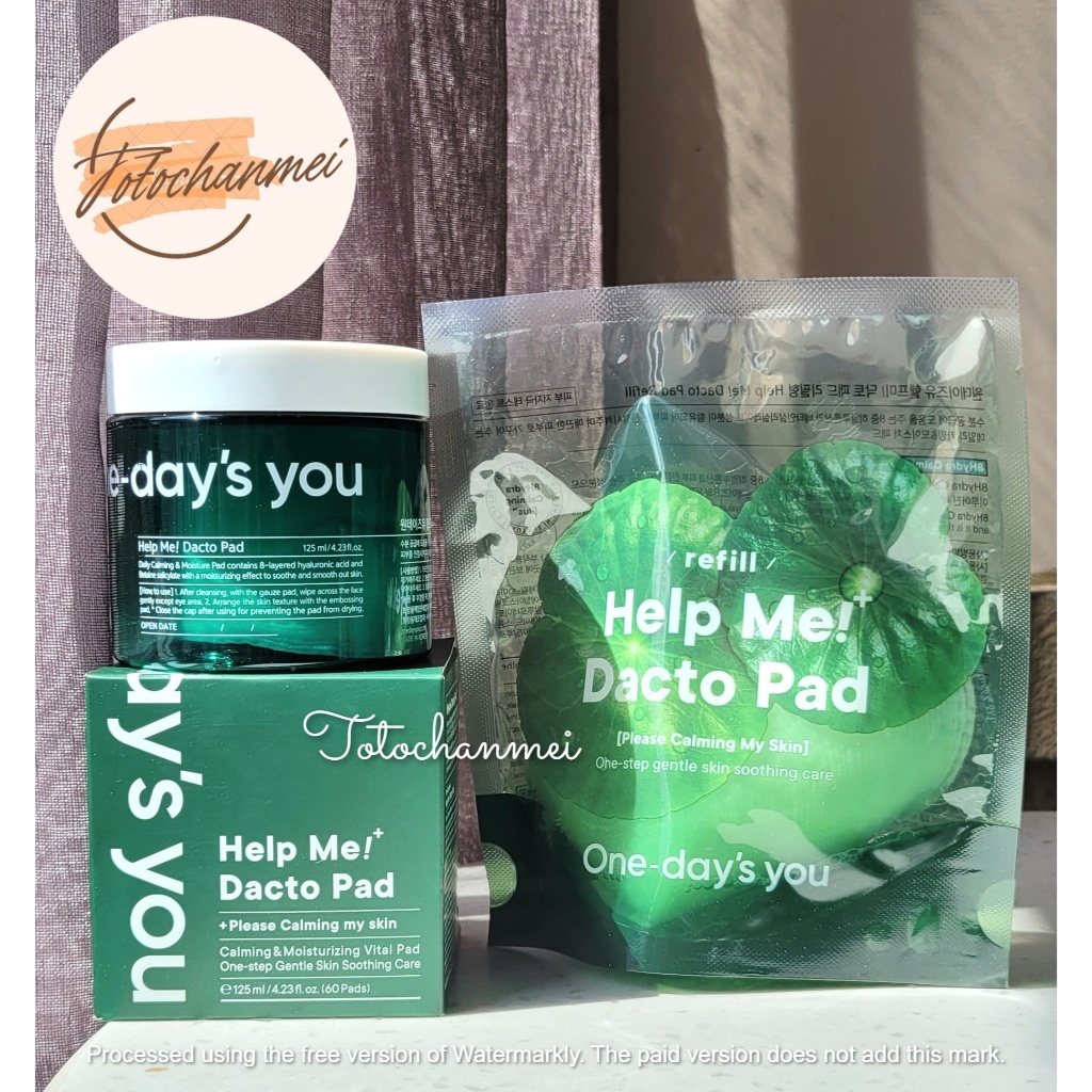 (Có sẵn) Toner Pad Thuần Chay Dưỡng Ẩm Mờ Thâm ONE DAY'S YOU Help Me ...