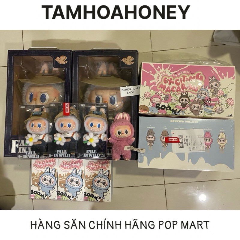 [CHÍNH HÃNG SẴN] LABUBU FALL IN WILD POP MART SIZE 17 CM LABUBU HOA CÚC ...