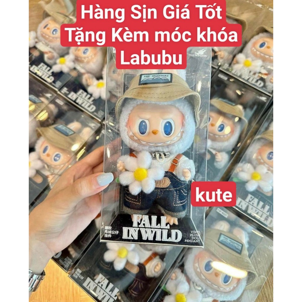 CHUYÊN SỈ GIÁ TỐT Mô hình LABUBU Fall In Wild - Labubu hoa cúc - Nguyên ...