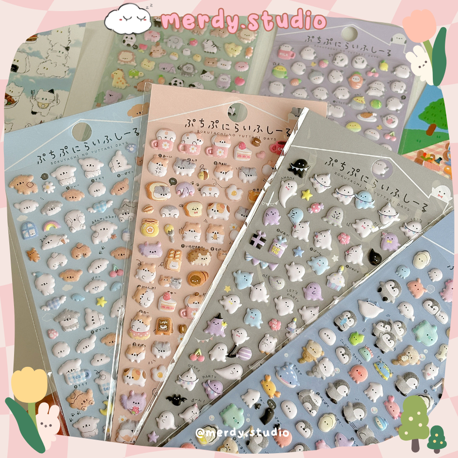 Sticker nổi 3D Cute Animals | Shopee Việt Nam