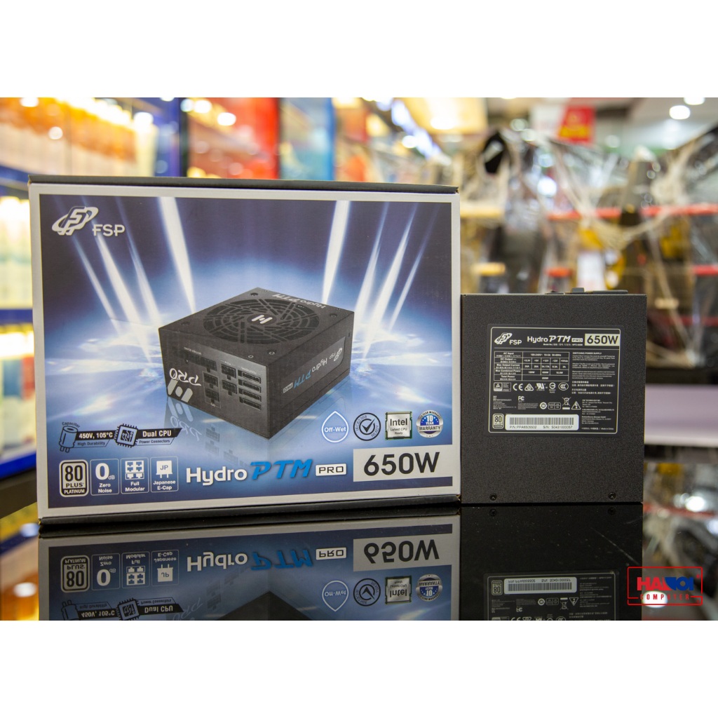 Nguồn FSP Power Supply HYDRO PTM PRO HPT2-650M Active PFC (80 Plus ...
