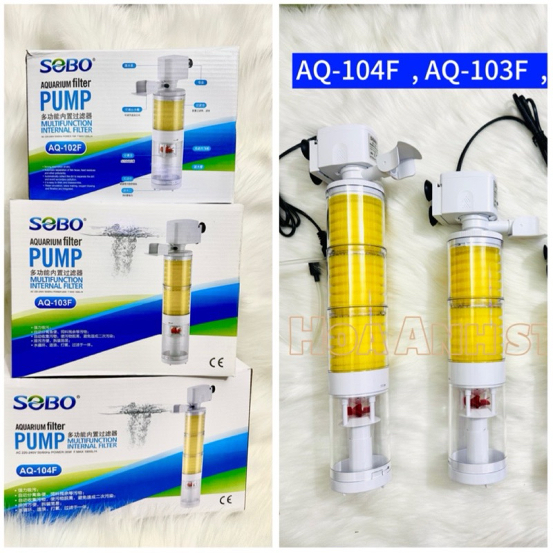 Máy bơm lọc chìm hút cặn HỒ CÁ SOBO AQ-101F / AQ-102F / AQ-103F / AQ-104F | Shopee Việt Nam