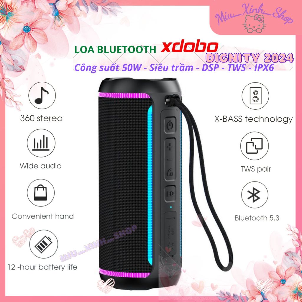 ★Chính hãng★ Loa Bluetooth Xdobo Dignity 2024 50W Siêu Trầm - Bản nâng ...