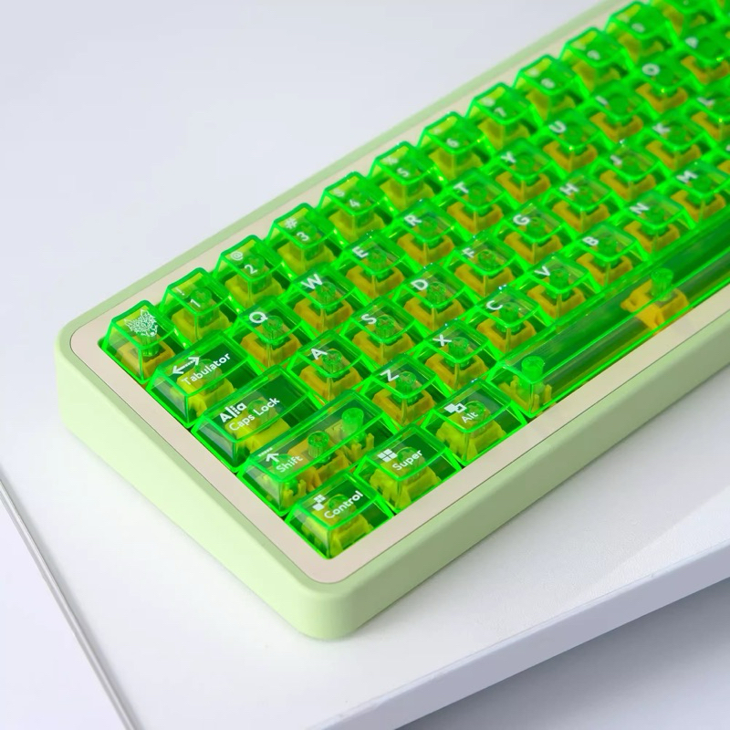 Keycap Xuyên led | Keycap Milky toả led siêu đẹp | Profile cherry ...