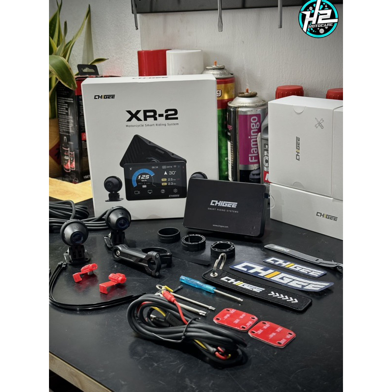 Cam hành trình và dẫn đường Carplay Chigee XR-2 | H2motocare | Shopee ...