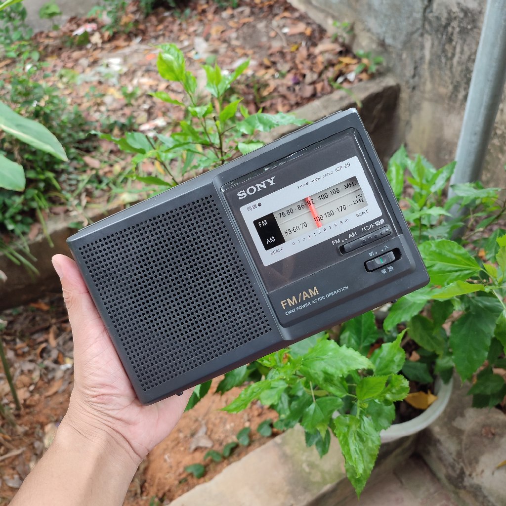 Đài Radio SONY ICF-29 (Hàng bãi Nhật) | Shopee Việt Nam
