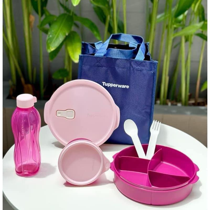 Set Hộp Cơm Fit To Go Quay lò Vi Sóng Tupperware | Shopee Việt Nam
