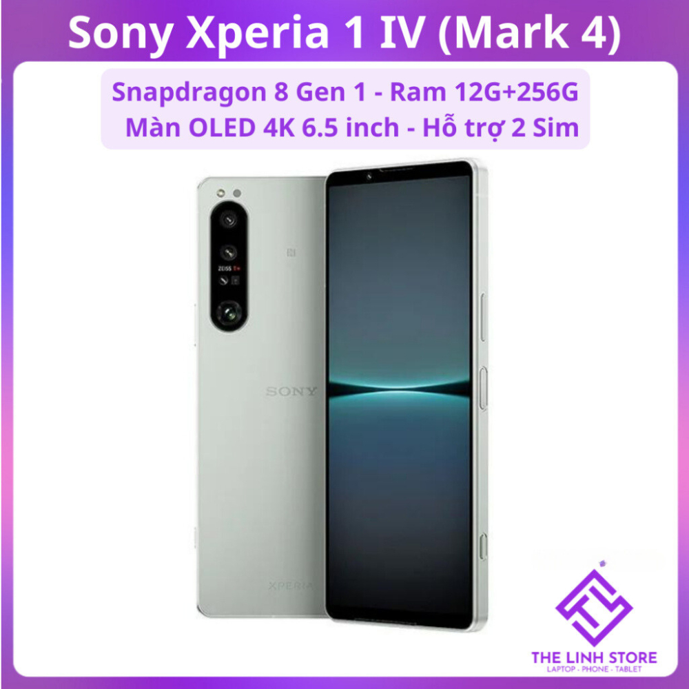 Điện thoại Sony Xperia 1 IV (X1 Mark 4) Snapdragon 8 Gen 1 - Màn OLED ...