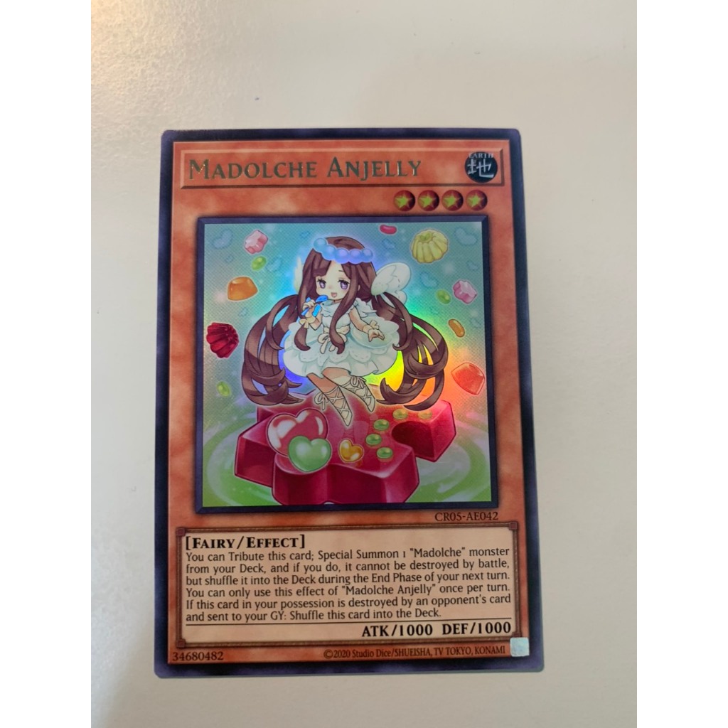 Thẻ bài yugioh madolche anjelly cr05-ae042 | Shopee Việt Nam