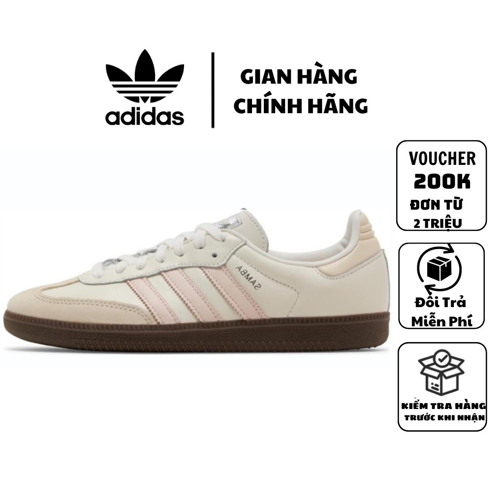 [ CHÍNH HÃNG ] Giày Adidas Samba OG 'Pink Cloud White' IH2751 ...