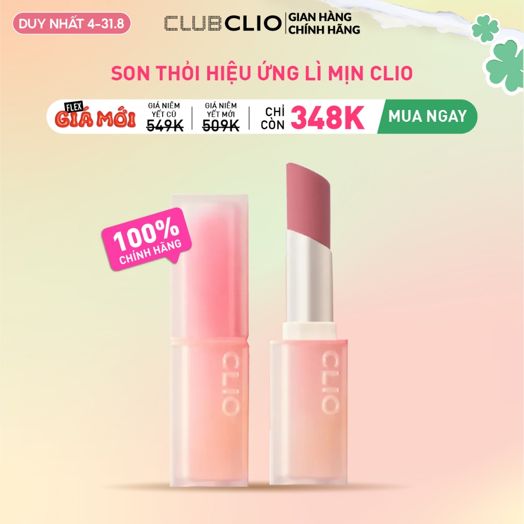 Son Thỏi Hiệu Ứng Mờ Clio Chiffon Mood Lip 3.2g | Shopee Việt Nam
