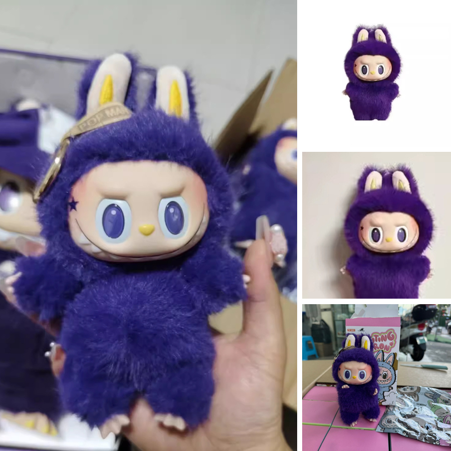 Mô hình Labubu Doll Clothes - Purple Labubu - labubu tím | Shopee Việt Nam