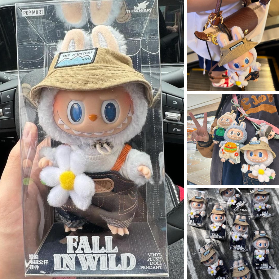 Mô Hình Labubu Hoa Cúc - Móc Khóa Phụ Kiện Lisa Săn Đón - Decor - Xinh ...