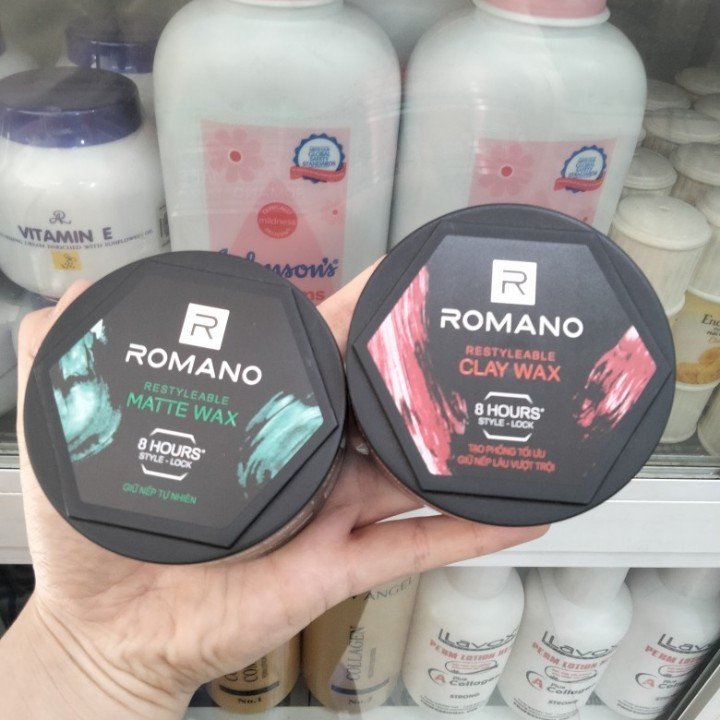[Hỏa Tốc] Sáp Tạo Kiểu & Giữ Nếp Tóc Trong 8 Tiếng Romano Restyleable ...