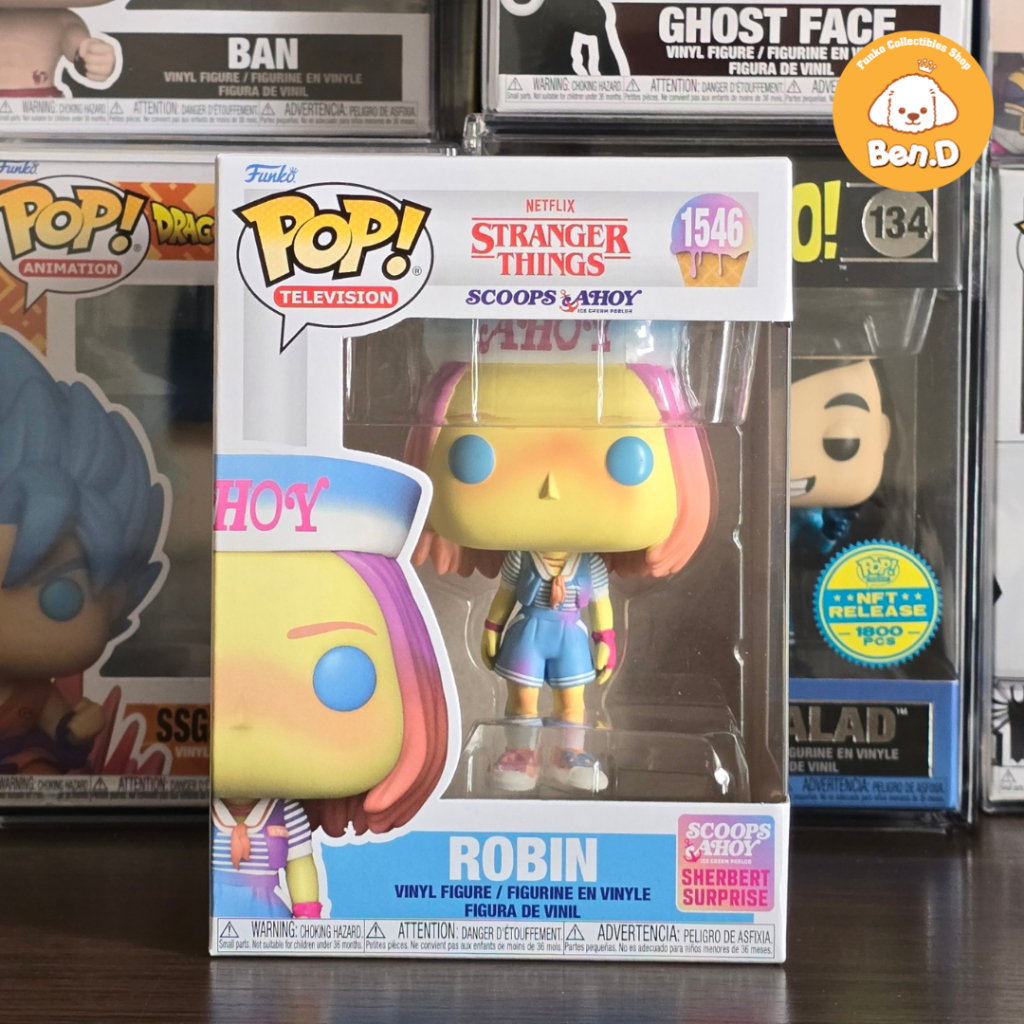 Mô hình Funko POP! Television: Stranger Things - Robin (Scoops Ahoy) #1546 | Shopee Việt Nam