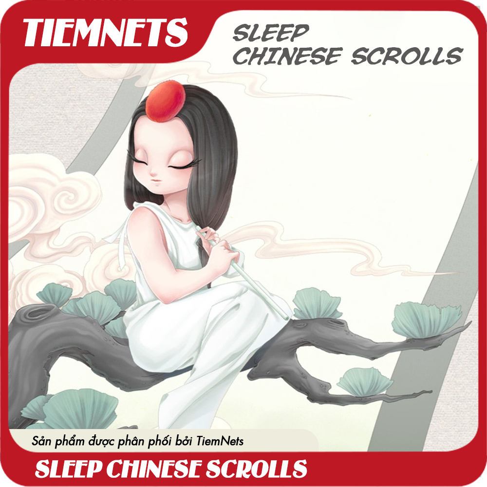 MÔ HÌNH BLIND BOX SLEEP CHINESE SCROLLS | Shopee Việt Nam