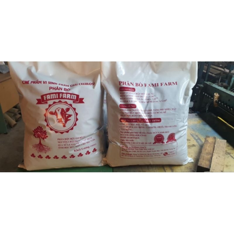 Phân Bò Hửu Cơ (FAMI FARM) bao 5kg | Shopee Việt Nam