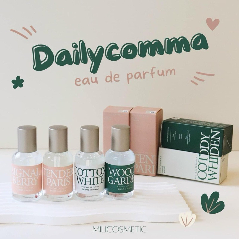 NƯỚC HOA 𝐃𝐀𝐈𝐋𝐘 𝐂𝐎𝐌𝐌𝐀 𝟑𝟎𝐌𝐋 | Shopee Việt Nam