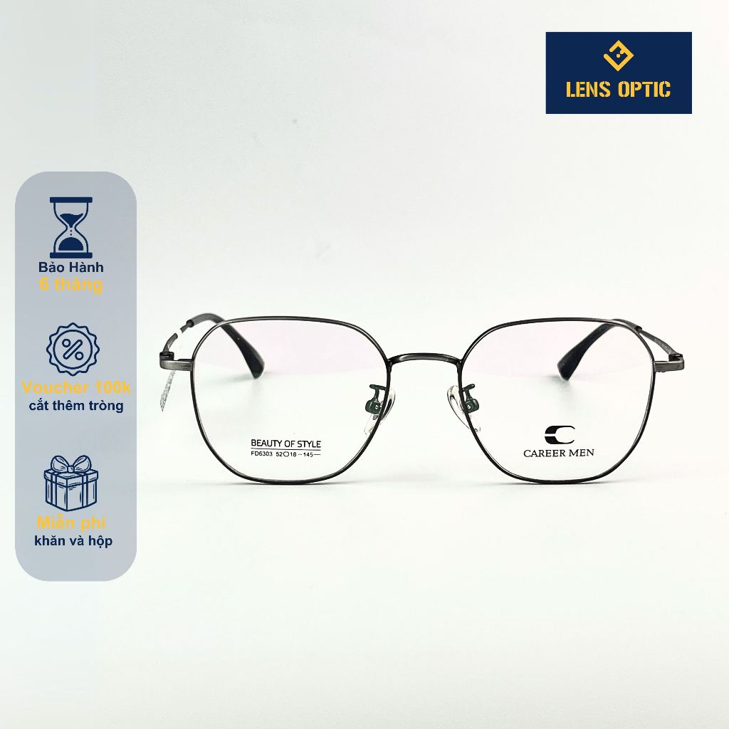 Gọng Kính CR-MAN6303 - C3 | Shopee Việt Nam