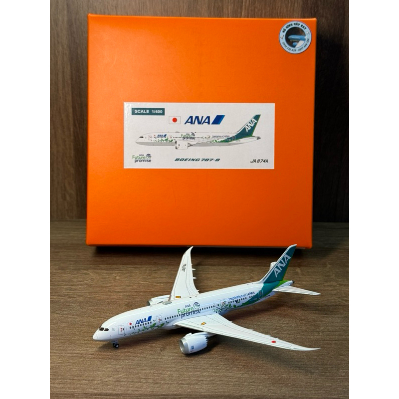 Mô hình máy bay Jcwings ANA Boeing 787-8 "ANA Future Promise" tỉ lệ 1: ...