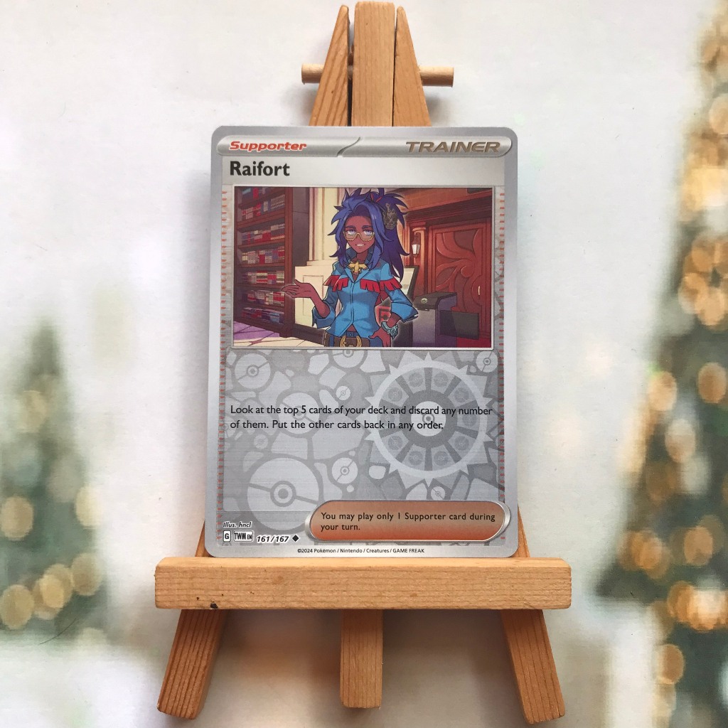 Thẻ hình Pokemon Raifort 161/167 - Lá bài Scarlet&Violet Twilight Masquerade Uncommon Reverse ...