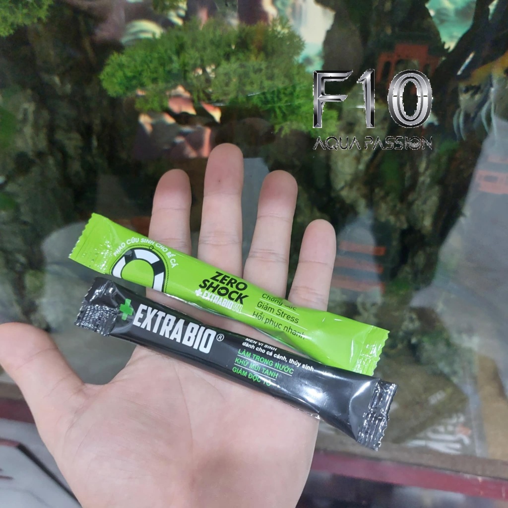 Vi sinh làm trong nước bể cá Extra Bio - Chống sốc cho cá cảnh Zero Shock | Shopee Việt Nam