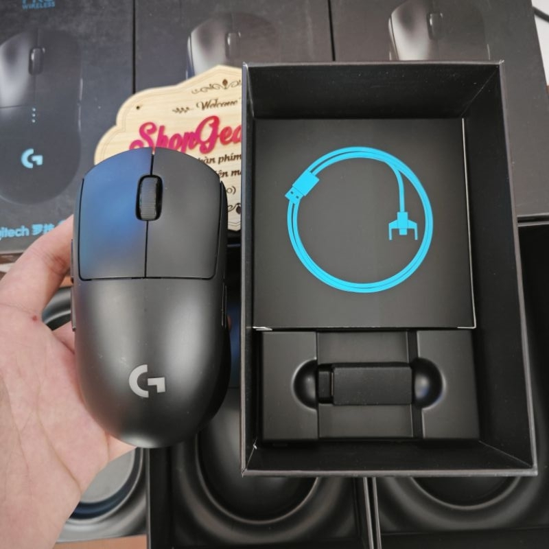 Chuột chơi game, chuột máy tính Logitech GPRO WIRELESS full box, chính ...