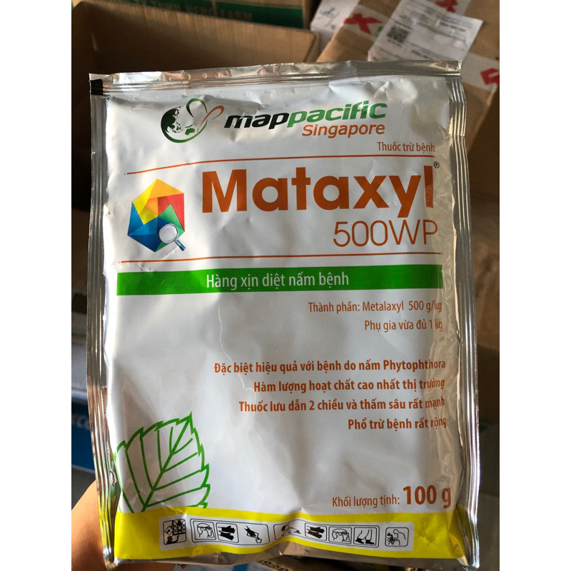 Mataxyl 500WP chính hãng Mappaciffic, gói 100gr | Shopee Việt Nam