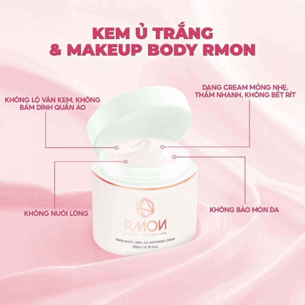 Kem Dưỡng Trắng Da Body Rmon 200ml Hàn Quốc dưỡng da toàn thân làm da ...