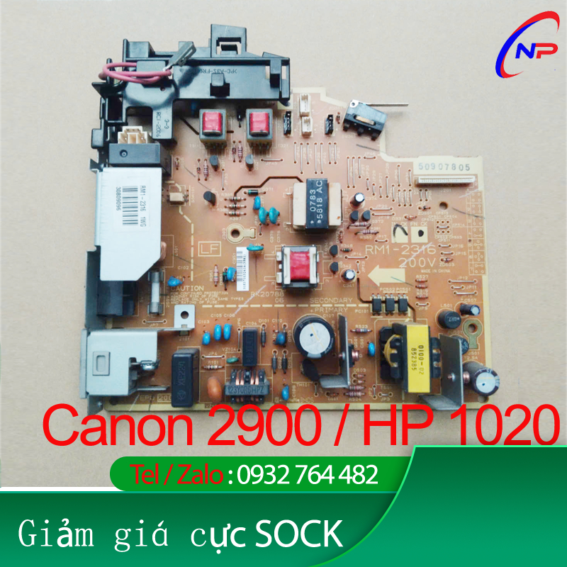 Board Main Nguồn Máy In Canon 2900 / 3000 / HP 1020 | Shopee Việt Nam
