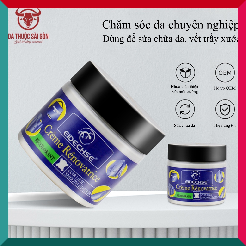 Keo phục hồi da giày, kem bả matit vá da - Da Thuộc Sài Gòn | Shopee ...