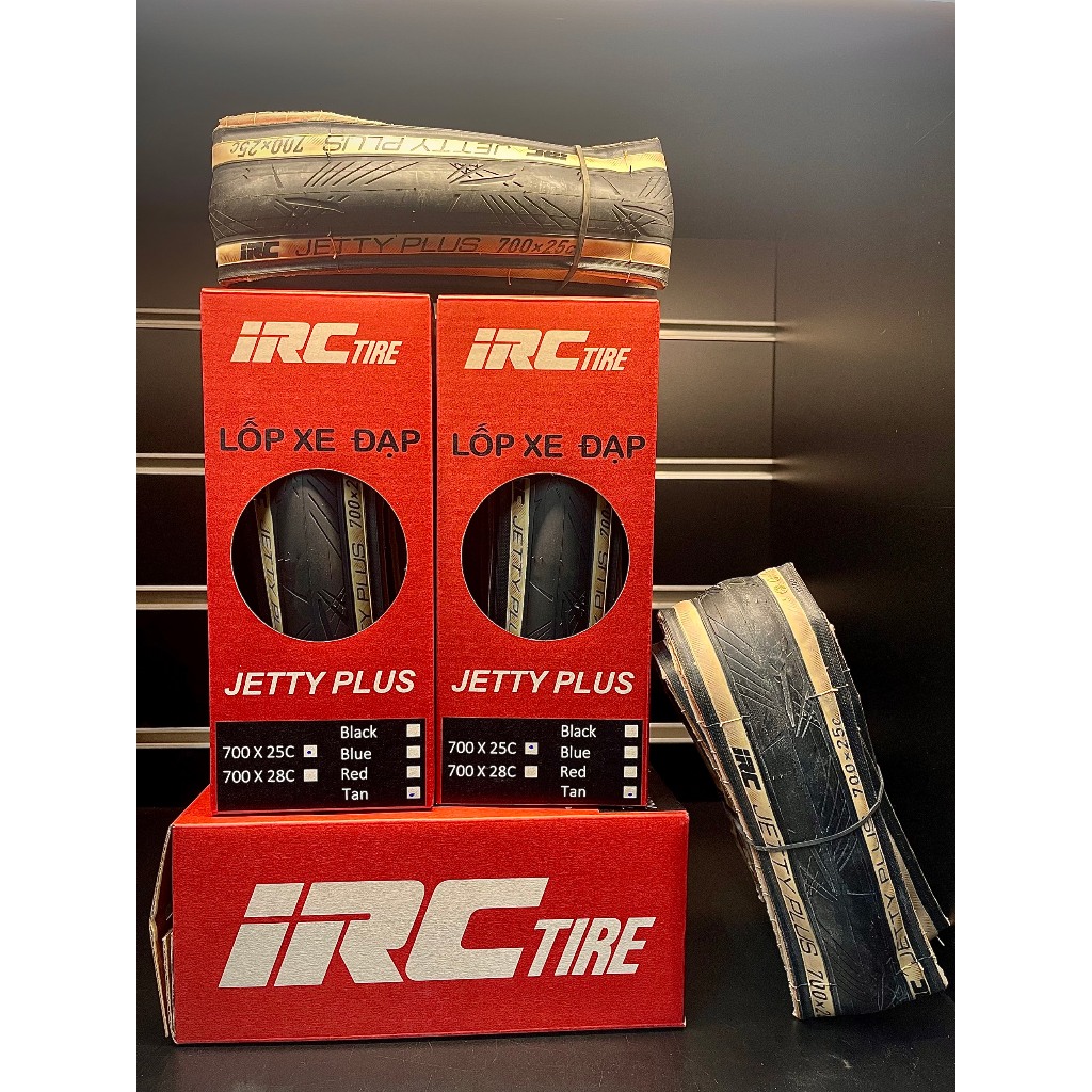 Lốp IRC Jetty Plus 700x25C 60tpi HP 268P Kevlar Bead | Shopee Việt Nam