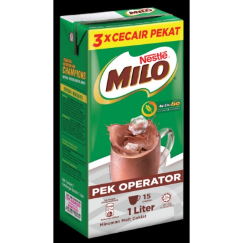 Milo cô đặc 1 lít pha chế milo dầm (sốt milo) | Shopee Việt Nam