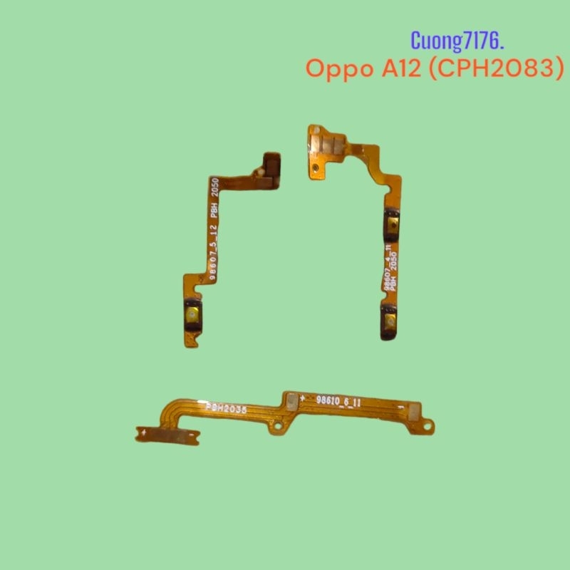 Mạch Nguồn / Volume / Mạch Tiếp Xúc Loa Oppo A12 (CPH2083) Hoạt Động ...