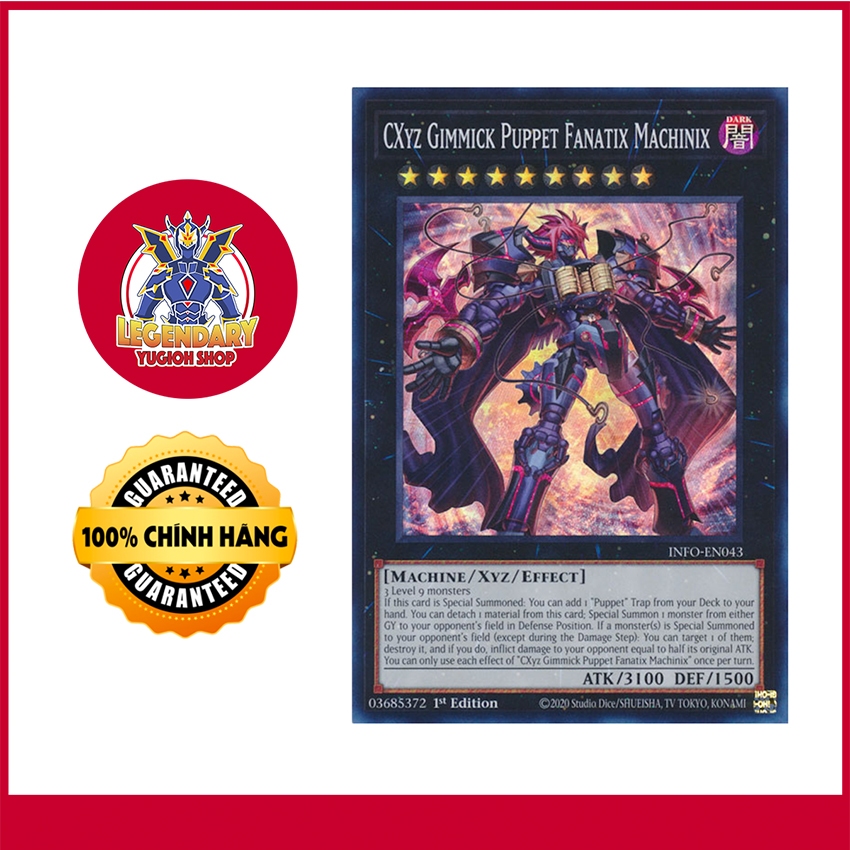 [Thẻ Bài Yugioh Chính Hãng] CXyz Gimmick Puppet Fanatix Machinix ...