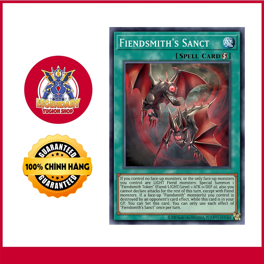 [Thẻ Bài Yugioh Chính Hãng] Fiendsmith's Sanct | Shopee Việt Nam