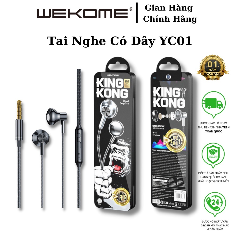 Tai Nghe Chính Hãng WEKOME YC01 Thích Hợp Chơi Game Âm Thanh Sống Động ...