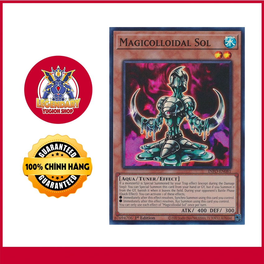 [Thẻ Bài Yugioh Chính Hãng] Magicolloidal Sol | Shopee Việt Nam
