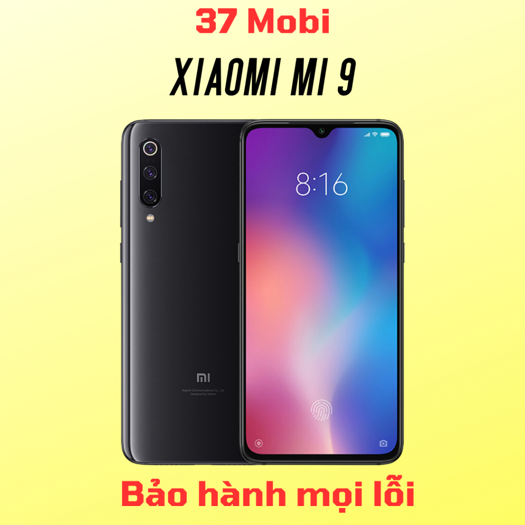 Điện thoại Xiaomi Mi 9 Rom Quốc tế tiếng Việt - Snapdragon 855 ram 8G ...