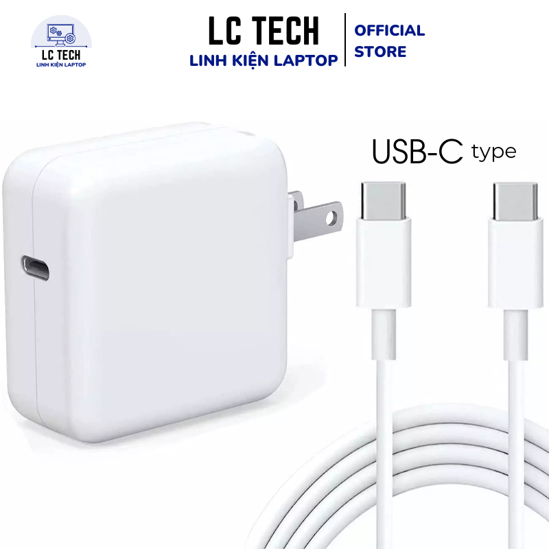 Sạc Type C 30W/29W 61W 87W 96W Sạc Nhanh Type C dành cho Laptop/Điện Thoại/iPad Mới 100%Tặng dây ...