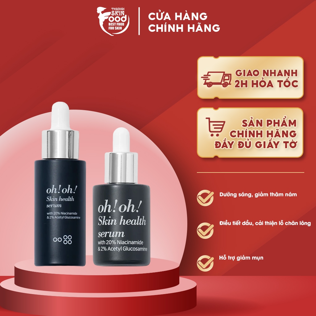 Serum Oh!Oh! Tinh Chất Dưỡng Hỗ Trợ Làm Sáng Da, Giảm Thâm Nám Oh!Oh ...