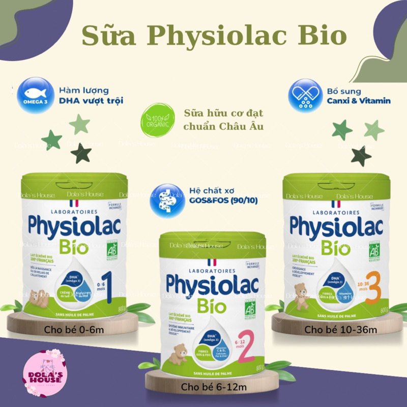 SỮA PHYSIOLAC BIO 800G | Shopee Việt Nam