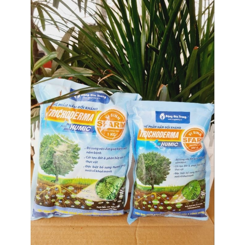 Chế phẩm nấm đối kháng Trichoderma plus Sfarm túi 1kg | Shopee Việt Nam