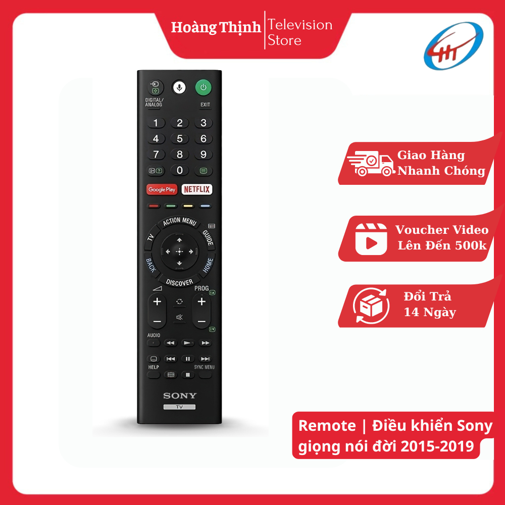 (Tặng kèm quà) Remote | Điều khiển Sony giọng nói TX-310P đời 2015-2019 ...