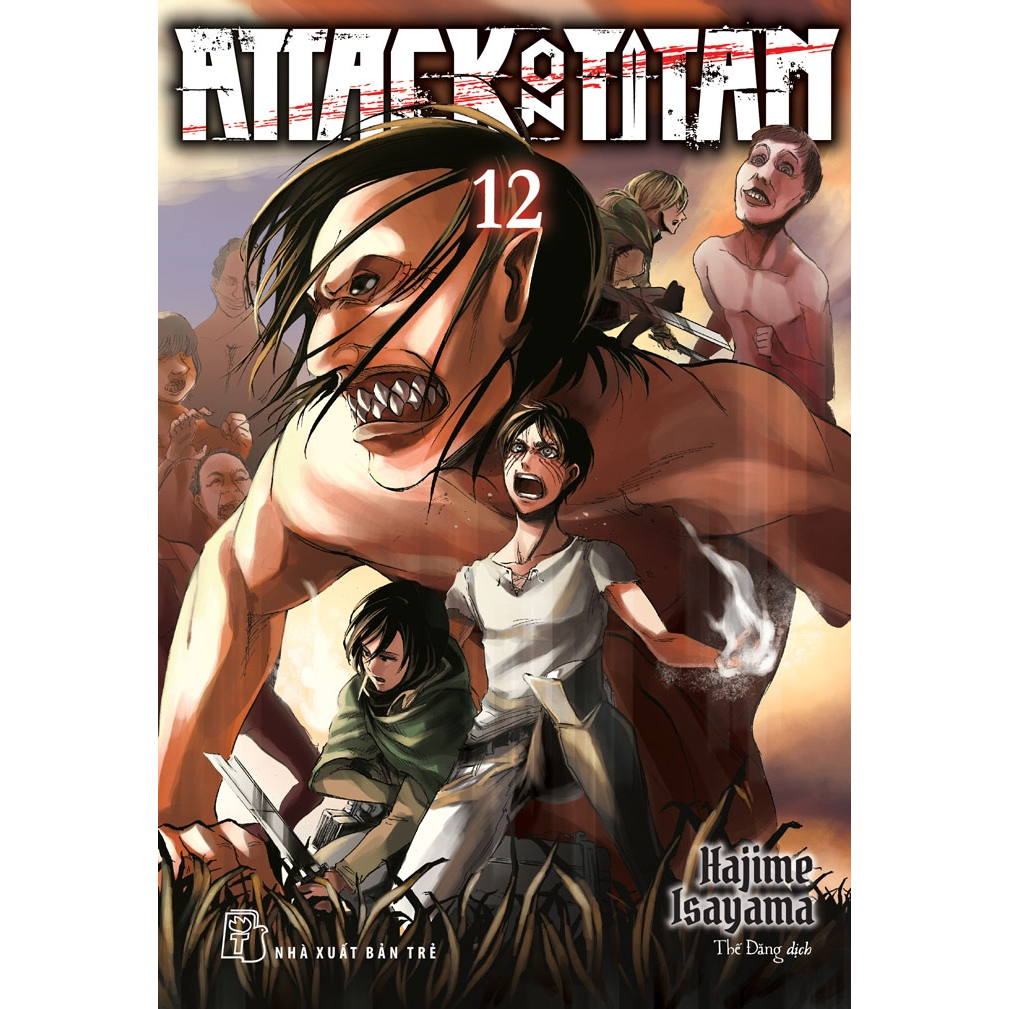 Sách - Attack On Titan - Tập 12 - Hajime Isayama | Shopee Việt Nam