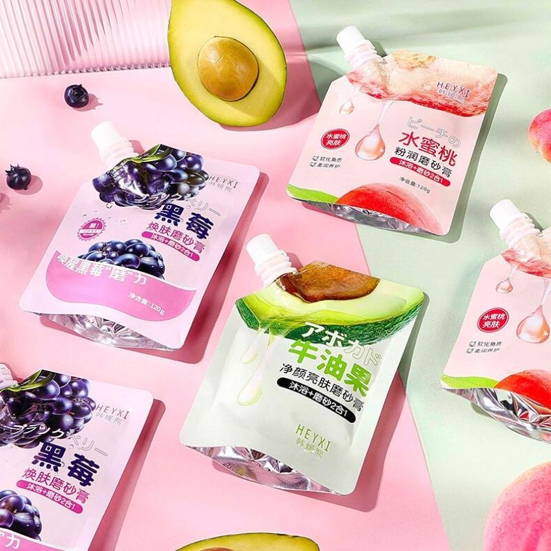 Gói Tẩy Da Chết Body Heyxi Hương Trái Cây Loại Bỏ Bụi Bẩn Da Chết Giúp ...