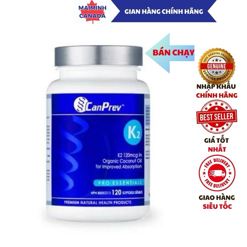 Viên uống Vitamin K2 Canprev Canada | Shopee Việt Nam