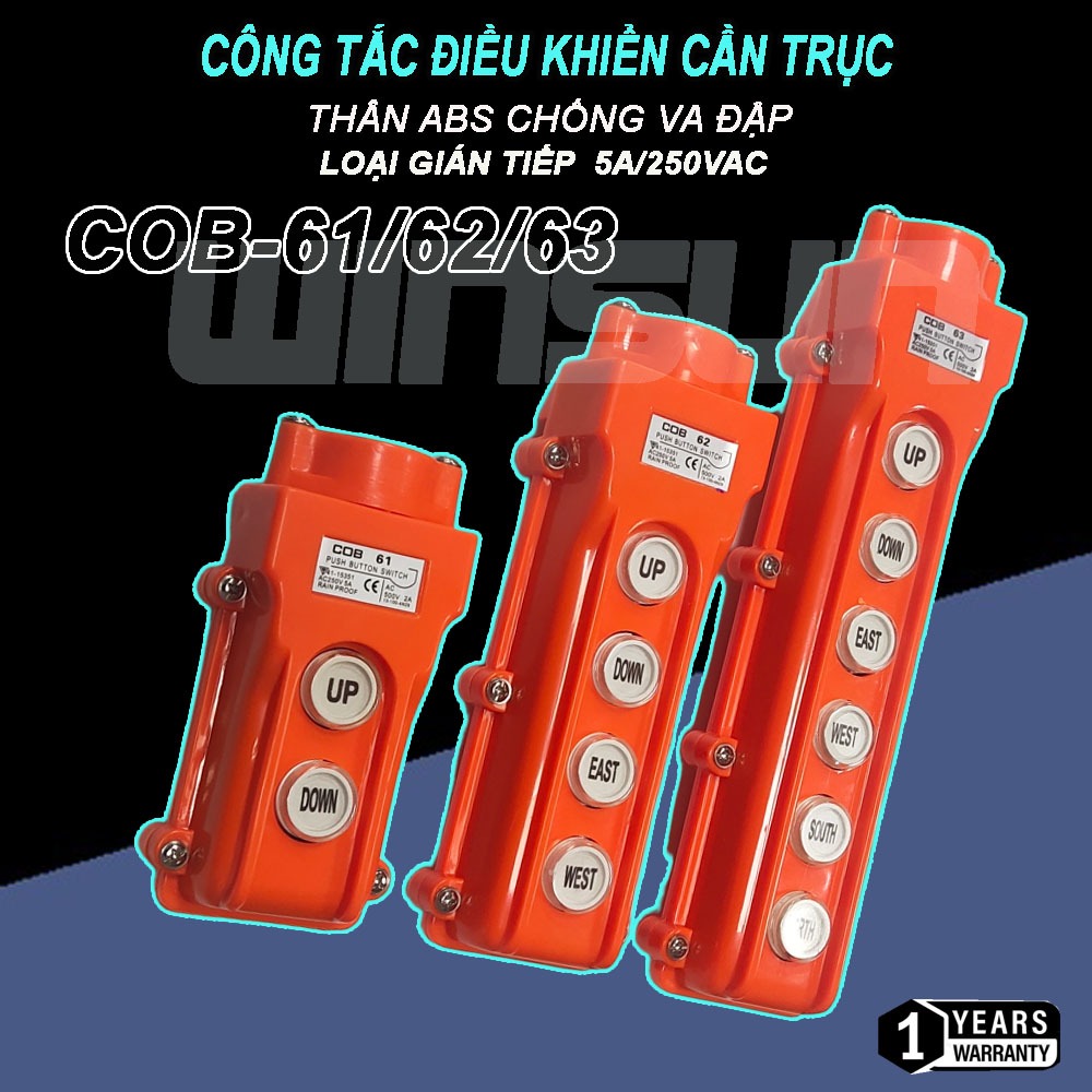 Tay điều khiển cầu trục, Tay điều khiển máy tời COB-61, COB-62, COB-63 ...
